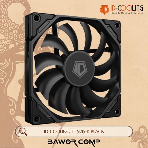 Jual ID-COOLING TF-9215 K BLACK SLIM PWM Fan | Fan 92mm x 15mm - Kota ...