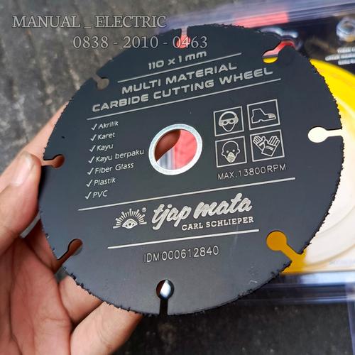Jual Multi Material Carbide Cutting Wheel 4 Inch / 110 x 1 Mm Mata ...