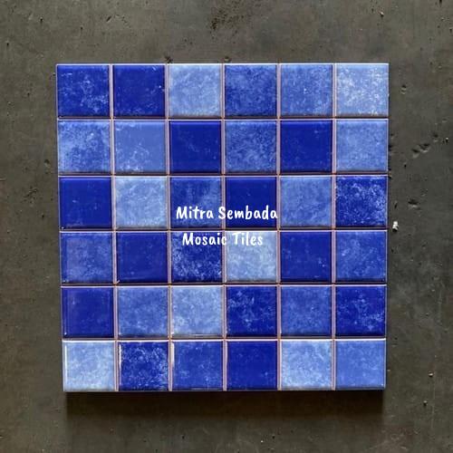 Jual Keramik Merk Athena Type ATLANTIC MEDIUM BLUE - Kota Depok - MITRA SEMBADA | Tokopedia