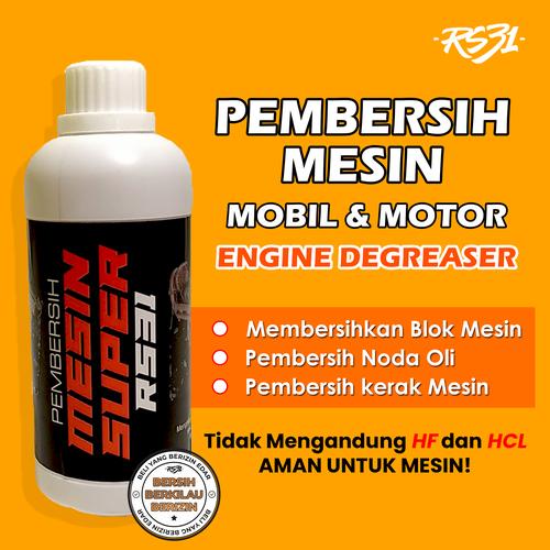 Jual Pembersih Mesin Super RS31 | Engine Degrease Motor & Mobil Kotoran - Kota Malang - RS31 ...