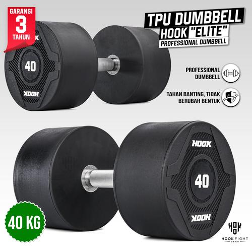 Jual Dumbbell Hook 40 kg Alat Fitnes Home Gym Hook Dumble Barble Angkat ...