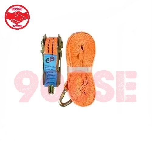 Jual Ratchet Tie Down 500KG x 10M | Cargo Lashing Belt | Tali Pengikat ...