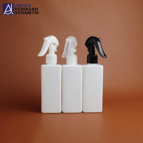 Jual Botol triger 250ml kotak putih pet / botol spray trigger 250ml kotak triger ar - Putih ...