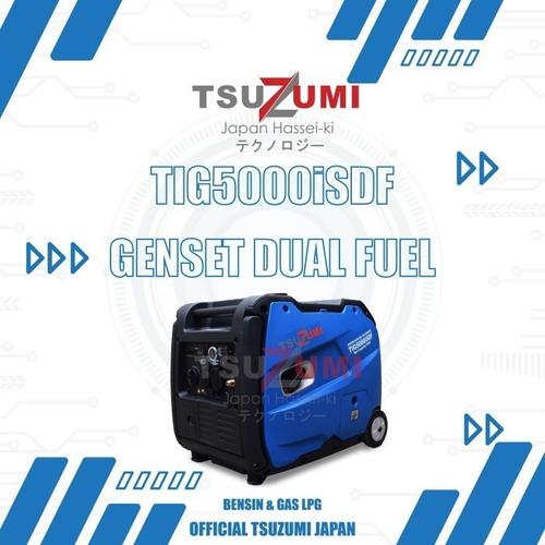 Jual Genset 4000 Watt Inverter Silent TIG 5000 iSDF Dual Fuel Bensin ...