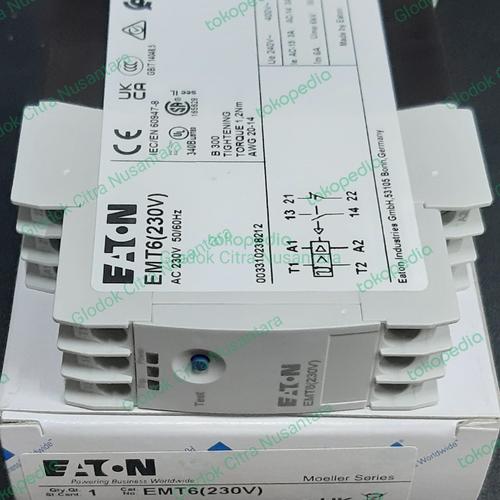 Jual EATON EMT6 (230V) Thermistor Overload Relay 230V Without Lock ...