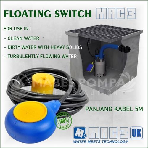 Promo LEVEL / FLOAT SWITCH MAC3 - PANJANG KABEL 5M ORIGINAL - Jakarta Barat - MABES POMPA ...