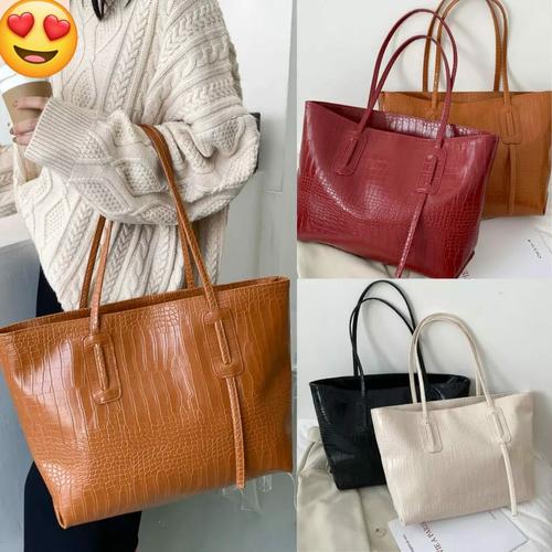 Jual ANYA CR0C0 LOOKS BIG KOREAN TOTE BAG - Putih - Jakarta Barat ...