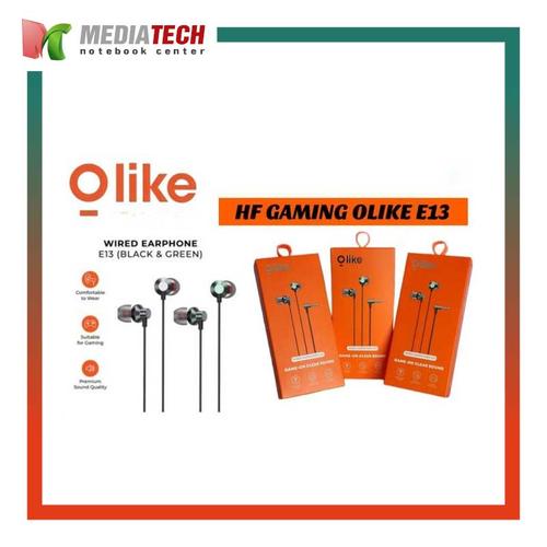 Jual EARPHONE OLIKE WIRED EARPHONES E13 GREYY & GREEN - Kab. Purworejo ...