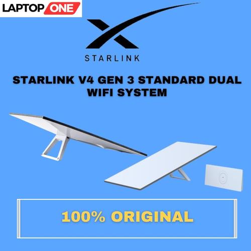 Promo STARLINK V4 FLAT GEN 3 ANTENA WIFI INTERNET KIT Cicil 0% 3x ...