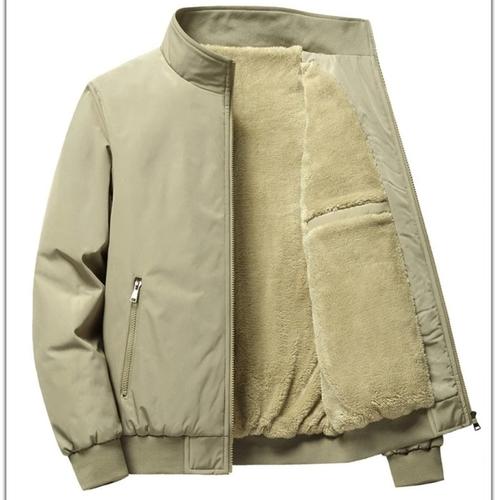 Promo Jaket bomber pria jaket casual bahan dalam bulu hangat Lembut ...