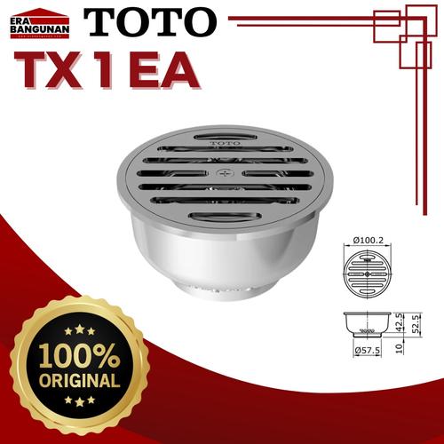 Jual Floor drain Toto TX1EA / Floor drain toto TX 1EA - Jakarta Barat ...