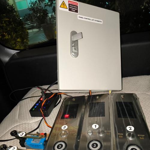 Jual Panel Lift 3 lantai Suport Safety Input Over Up , Over Down ...