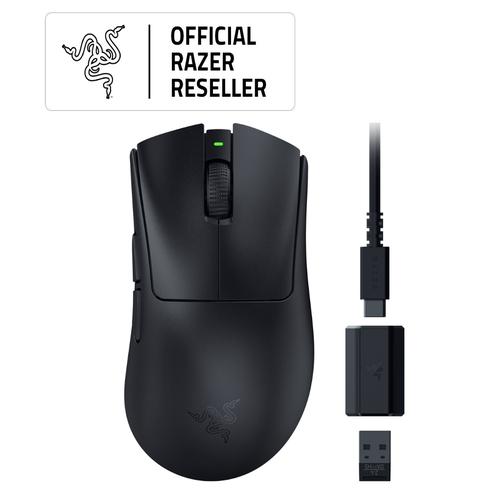 Promo Razer Deathadder V3 Hyperspeed -Ultralight Wireless Ergonomic ...