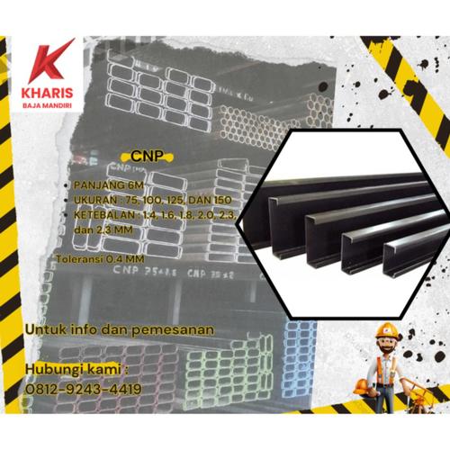 Promo BESI CNP 100 I CNP 75 I CNP 125 I CNP 150 STANDAR SNI PANJANG 6 M - CNP 125, 1.4 mm - Kota ...