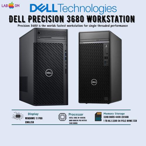 Jual DELL PRECISION 3680 TOWER WORKSTATION I9-14900K 32GB RAM 1TB SSD ...