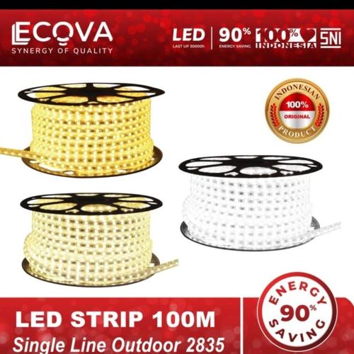 Jual lampu selang led strip pohon plafon cafe outdoor flex 100m 100 m ...