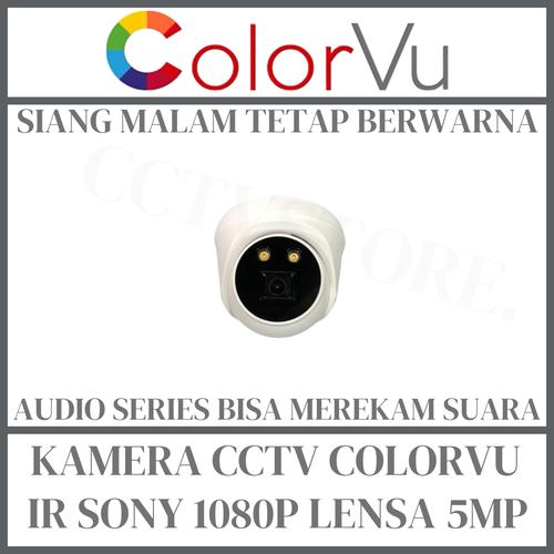 Jual CAMERA CCTV INDOOR COLORVU FULL COLOR 5MP 1080P IR SONY TURBO HD ...