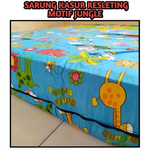 Jual Extra Sarung Kasur Resleting Single No.4 90X200 Tinggi 15 Cm Bahan ...