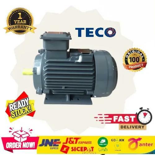 Jual ELEKTROMOTOR TECO 11 KW 15 HP 3 PHASE 4 POLE B3 - Jakarta Barat ...