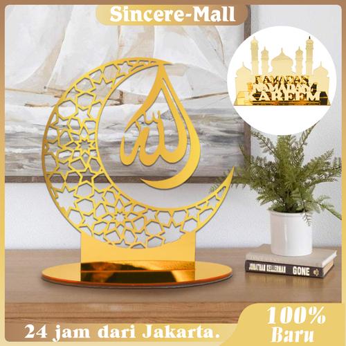 Jual Tabletop Ornament Hiasan Ramadhan Akrilik Cermin Meja Dekorasi ...