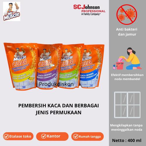 Jual MR MUSCLE 400ML - Cairan Pembersih kaca - MuscleLavender - Kab ...