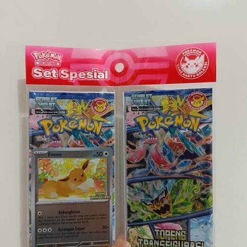 Jual Kartu pokemon set spesial indomaret Topeng Transfigurasi Promo pack eevee dll - Kab ...