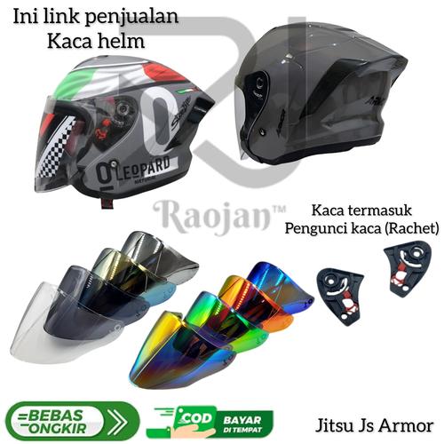 Jual Kaca helm Jitsu Js Armor Visor helm Js Armor - B.Smoke Non PR ...