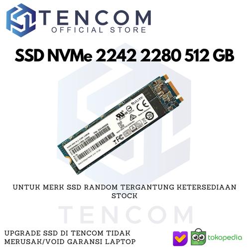 Promo UPGRADE SSD NVME M.2 512GB - 2280 500 Gen 4 Cicil 0% 3x - Jakarta ...