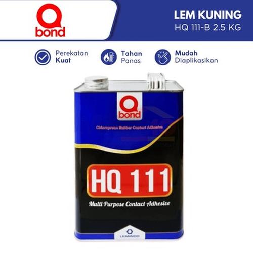 Jual Lem Kuning QBOND HQ 111 isi 2,5 Kg / Lem HPL / KAYU /TRIPLEK /PVS ...