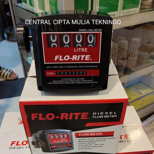 Jual Flow Meter 1" inch Flo Rite Meteran Solar / Minyak / Oil - Jakarta ...