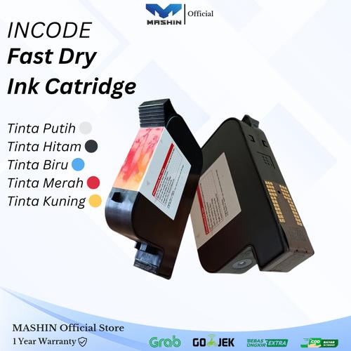 Promo Mashin - Ink Cartridge Solvent 42ml Tinta Handheld Inkjet Printer ...