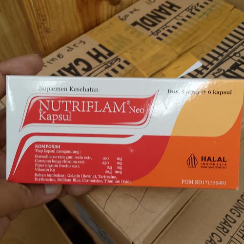 Jual NUTRIFLAM Neo Suplemen Kesehatan Tulang Sendi 30kapsul - Jakarta ...