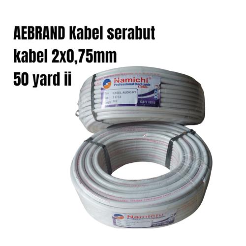 Jual Kabel NYM 2x0.75 / Kabel Listrik Serabut 2x0.75 / KABEL STOP ...