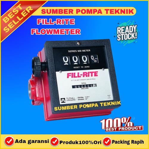 Jual Flow Meter Fill Rite Series 900 1.5inch 4Digit Flow Meter Solar ...