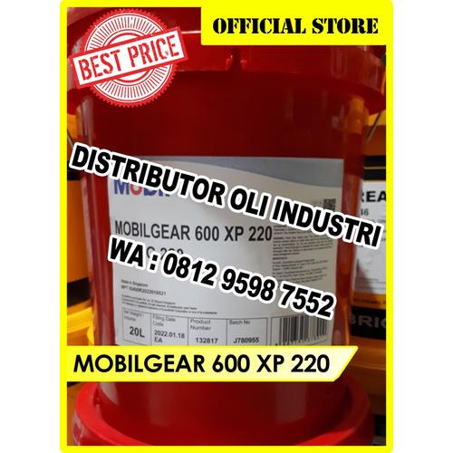 Jual MOBILGEAR 600 XP 220 ( OLI GEAR BOX - Kemasan 5 Liter ) - Kota ...