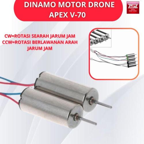 Jual TUTU Dinamo Motor Drone Apex V-70 - Hitam Putih - Jakarta Barat ...