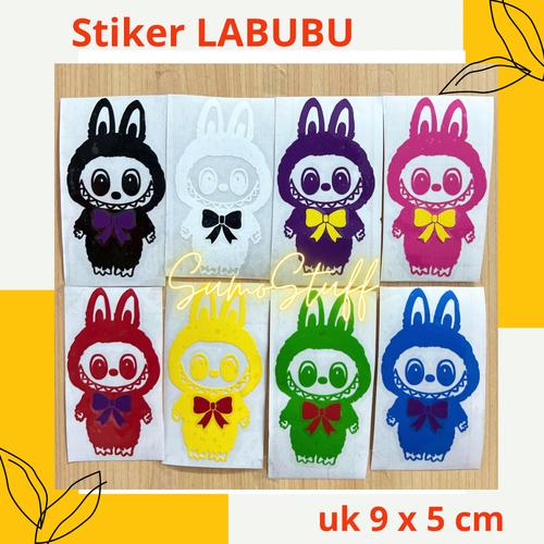 Jual sumostuff Sticker LABUBU stiker viral lucu - Putih, LABUBU head ...