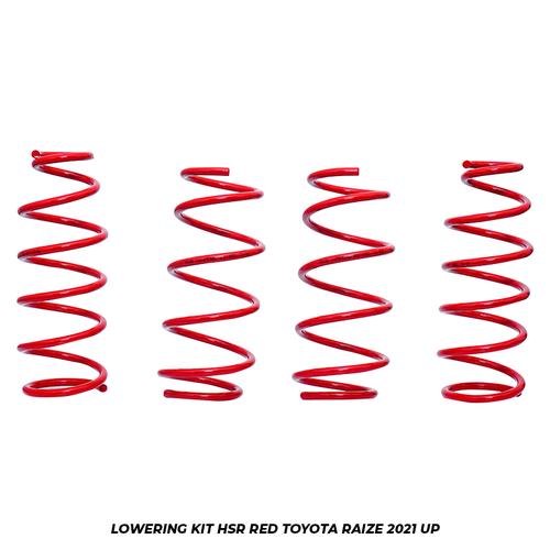 Jual PER CEPER LOWERING KIT HSR RED TOYOTA RAIZE 2021 UP - Kota ...