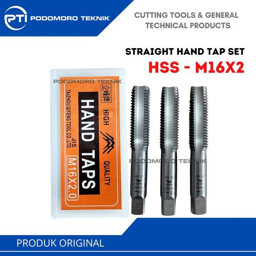 Jual Hand Tap M16 x 2.0 Tap Manual Tap Tangan Lurus M16x2.0 - Kab ...