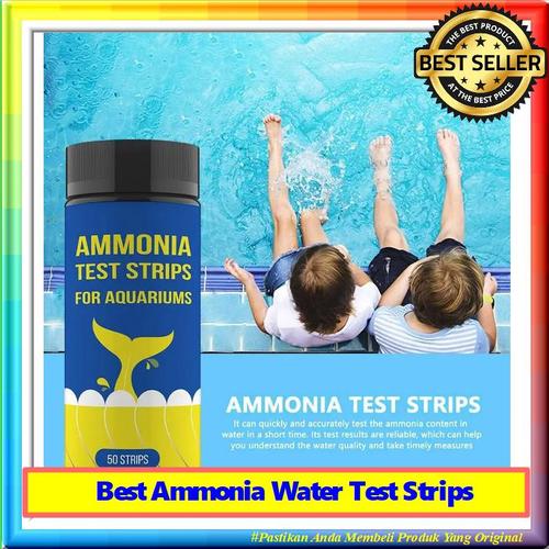 Jual Aquarium Ammonia Water Test Paper Kertas Uji Air Akuarium 50 ...