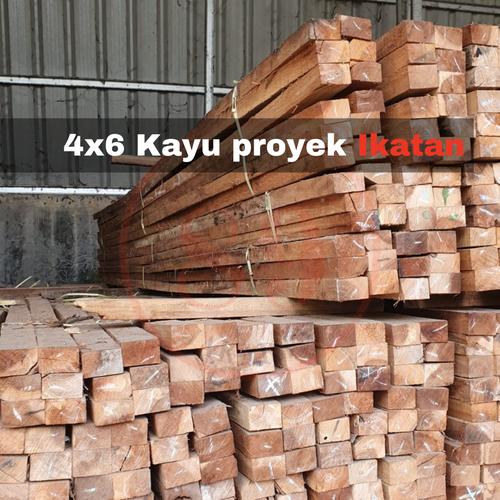 Jual 4x6 kayu proyek ikatan - panjang 4 meter - grade 1 - Jakarta Timur ...