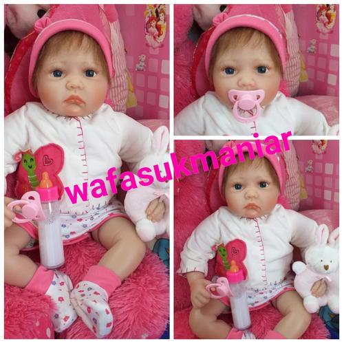 Jual Boneka Bayi Mirip Asli / Baby Reborn Doll silicone / Reborn Baby ...