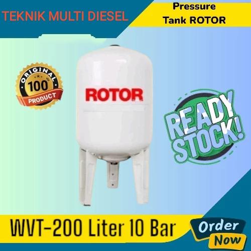 Jual Pressure Tank ROTOR WVT-200 Liter Pressure Tank 10 Bar - Jakarta ...