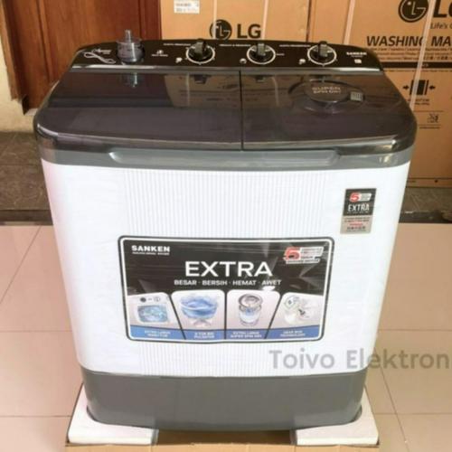 Jual Sanken TW8900 Mesin Cuci 2 Tabung 8 kg Original Garansi Resmi TW ...