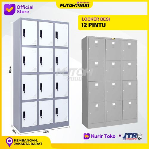 Promo Locker besi 12 pintu lemari loker besi 12 pintu MUTOH2000 - MUTOH ...