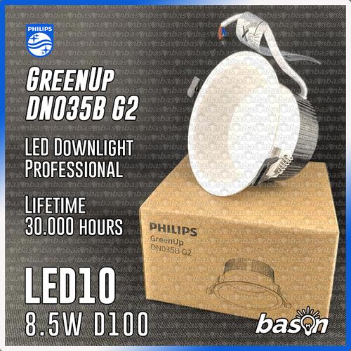 Promo PHILIPS DN035B LED10 D100 Green Up Deep Recessed G2 - LED ...