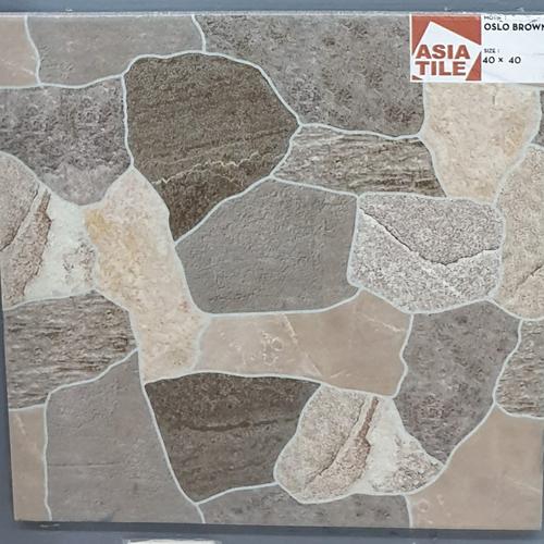 Jual keramik teras 40x40 motif batu asia tile - Kota Medan - JAYA RAYA ...