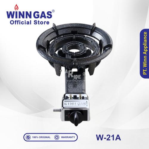 Jual Kompor Gas Besi Cor Komersil 1 Satu Tungku Tekanan Rendah Low Pressure One Burner ...