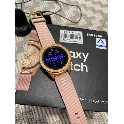 Jual samsung galaxy watch s4 42mm fullset original - fullset black ...