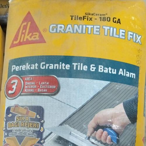 Jual SIKA CERAM 180 SEMEN PEREKAT GRANITE TILE & BATU ALAM - Kota ...